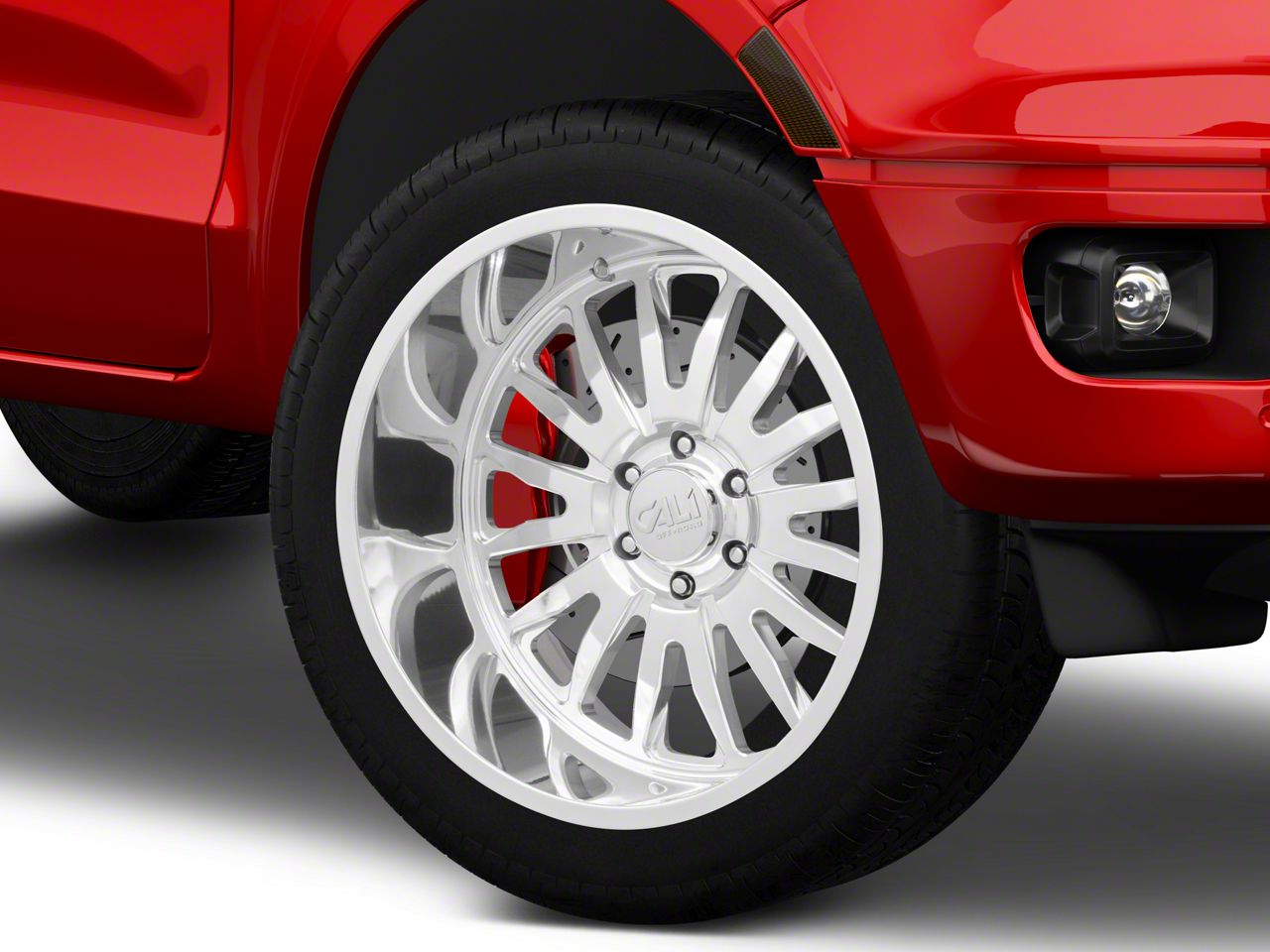 Cali Off-Road Ranger Summit Polished 6-Lug Wheel; 22x10; 0mm Offset ...