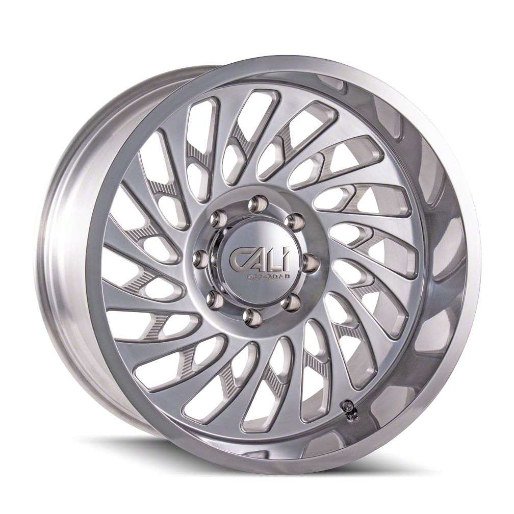 Cali Off-Road Sierra 1500 Switchback Polished 6-Lug Wheel; 20x12; -51mm ...