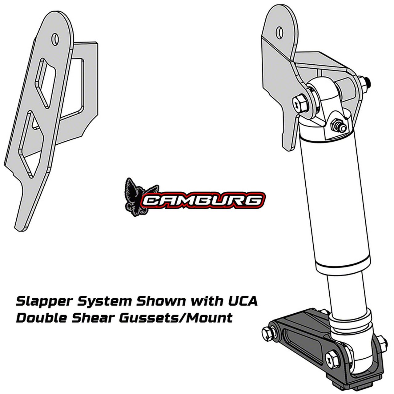 Camburg F-150 2.50-Inch Front Slapper Bump Stop Mounting Kit with FOX 2 ...