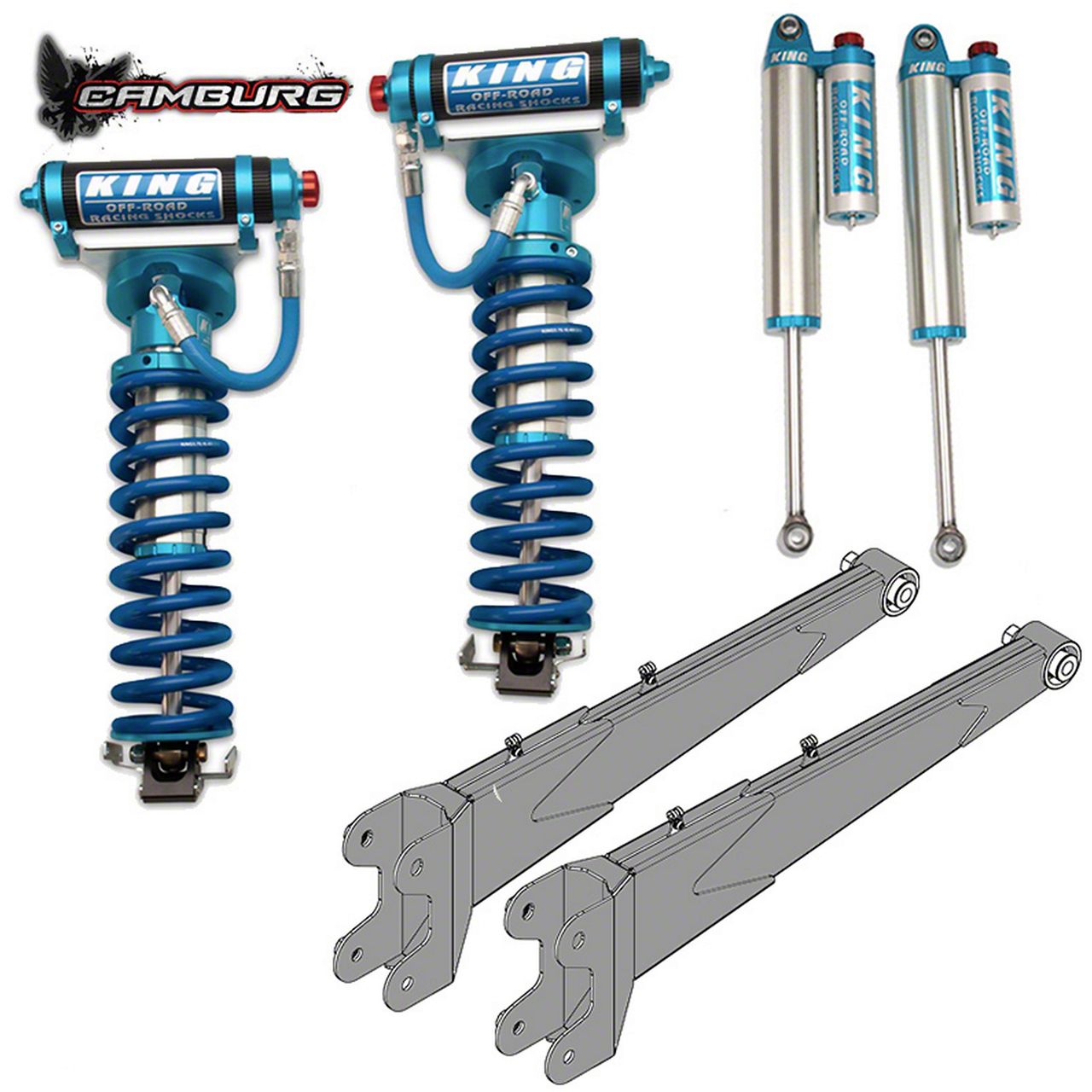 Camburg F-250 Super Duty 2 to 2.50-Inch Performance Series Suspension ...