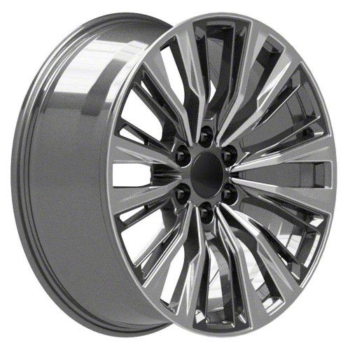 Canyon CA93 Gunmetal with Polished Face 6-Lug Wheel; 20x9; 28mm Offset ...