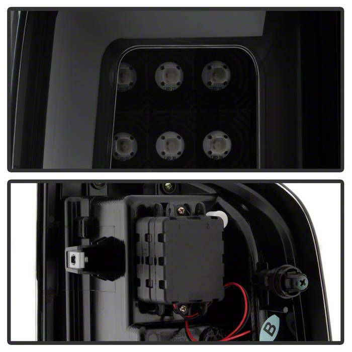 Canyon LED Tail Lights; Black Housing; Smoked Lens (15-22 Canyon ...