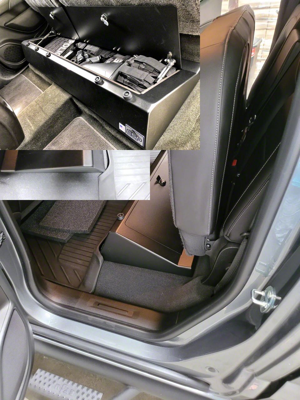 Canyon Lockable Rear Under Seat Storage (15-25 Canyon) - Free Shipping