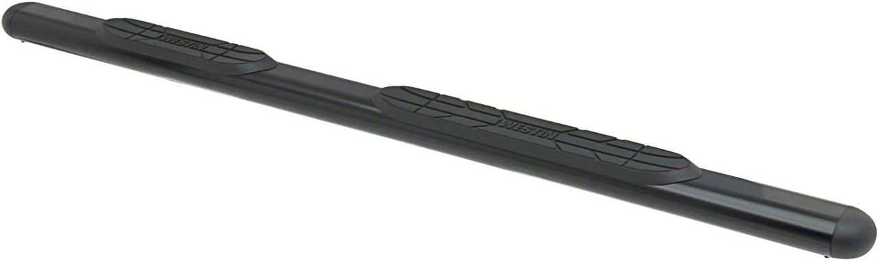 Canyon Premier 4 Oval Nerf Side Step Bars without Mounting Kit; Black ...