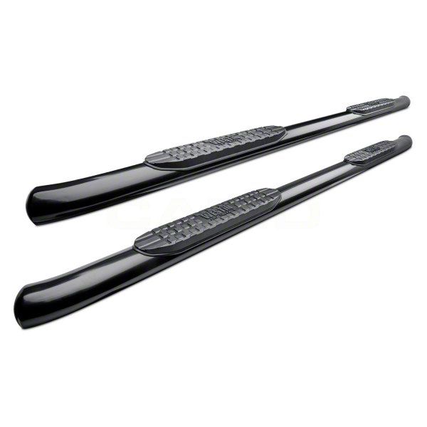 Canyon Pro Traxx 4-Inch Oval Side Step Bars; Black (15-22 Canyon ...