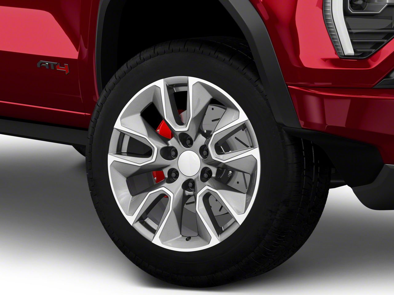 Canyon RST Style Gunmetal Machined 6-Lug Wheel; 20x9; 28mm Offset (23 ...