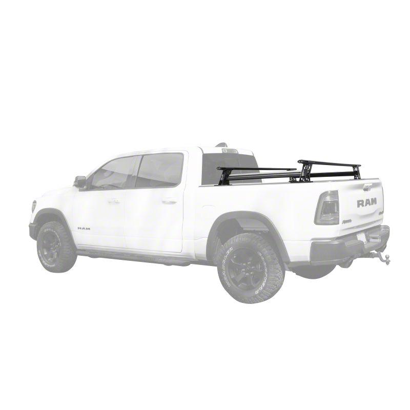 Go Rhino Canyon XRS Cross Bars for Tonneau Covers; Textured Black ...