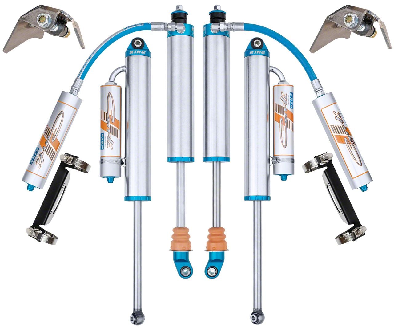 Carli Suspension F-250 Super Duty KING 3.0 Front and Rear Shock Package ...