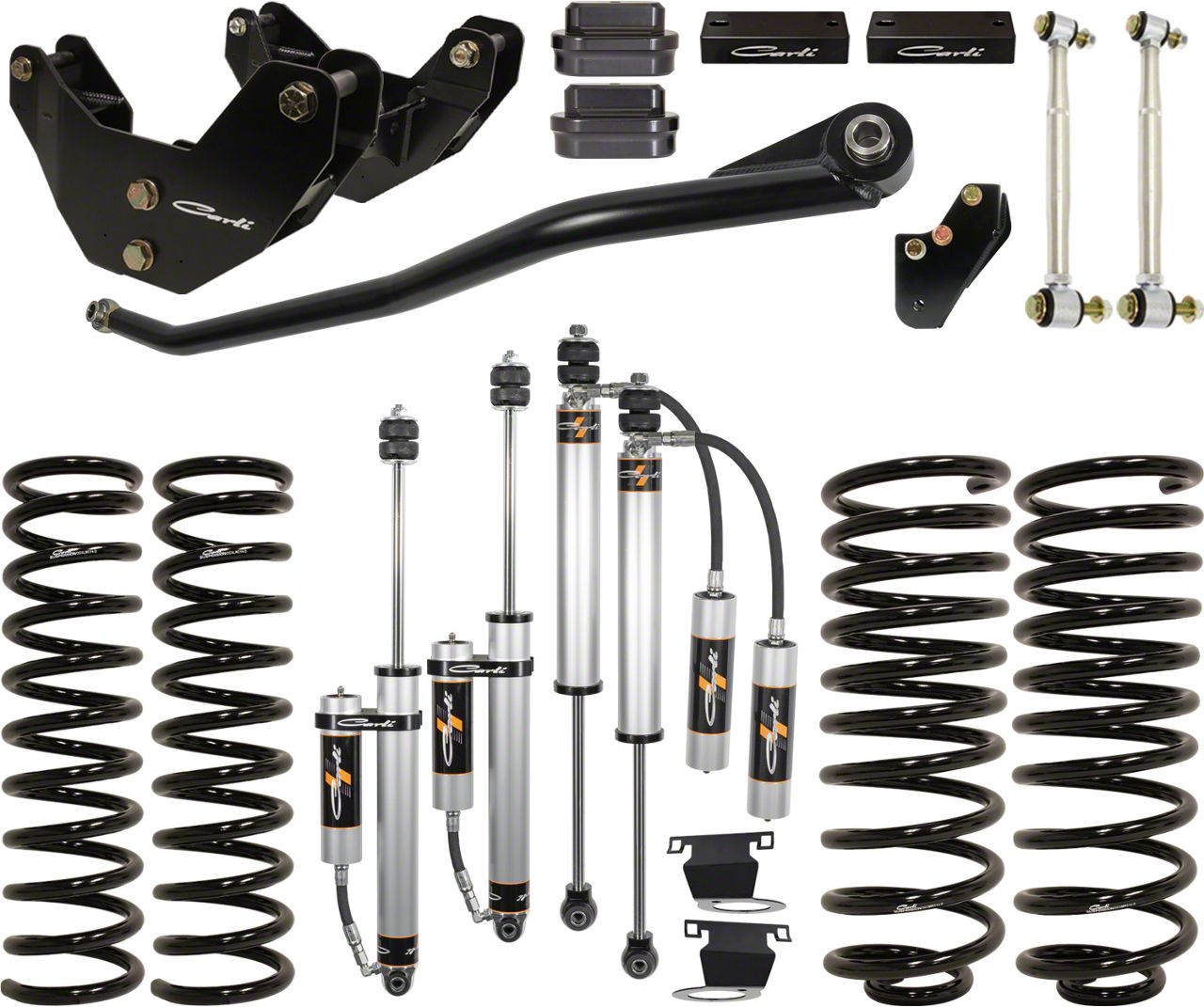 Carli Suspension RAM 2500 3-Inch Backcountry Lift System with R2 Coil ...