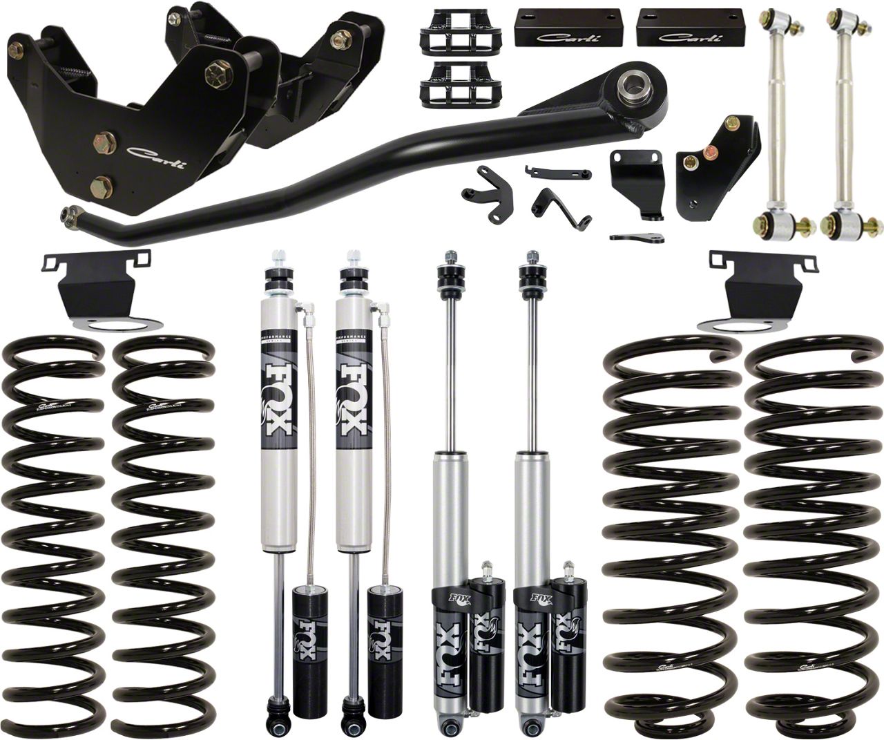 Carli Suspension RAM 2500 3-Inch Commuter Lift System with R1 Coil ...