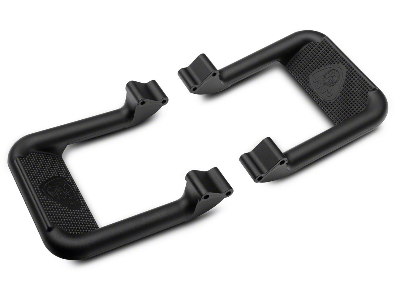 Carr F-150 Hoop II Side Steps; Black; Pair 103991 (97-14 F-150) - Free ...