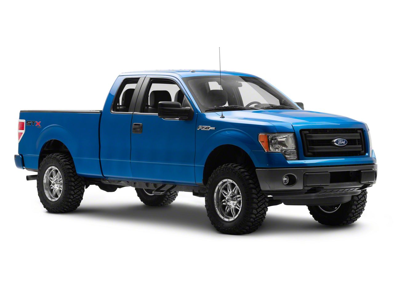 Carr F-150 Hoop II Side Steps; Black; Pair 103991 (97-14 F-150) - Free ...