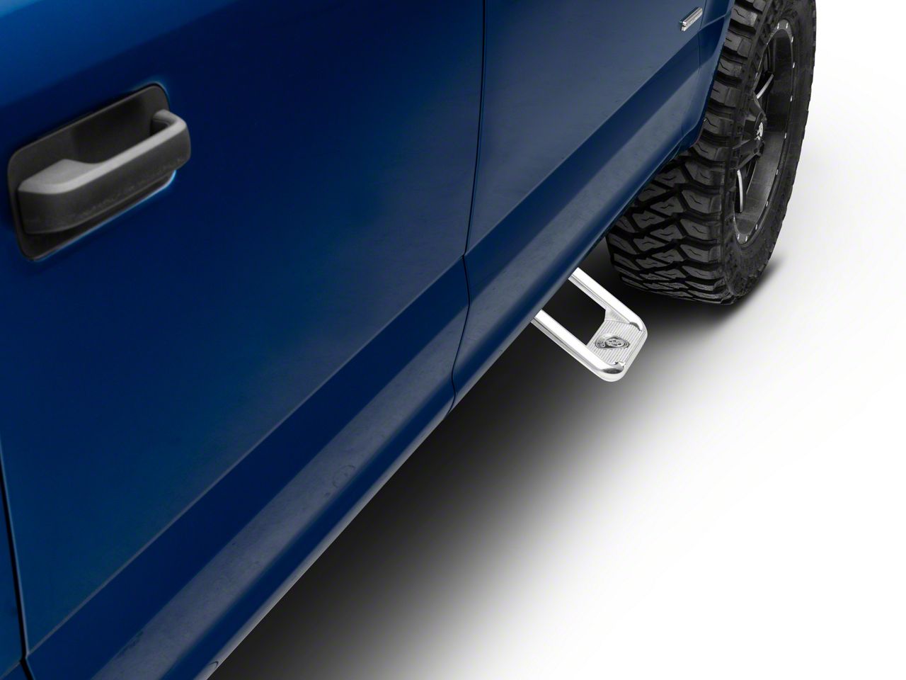 F-150 Hoop II Side Step; Polished (15-25 F-150) - Free Shipping