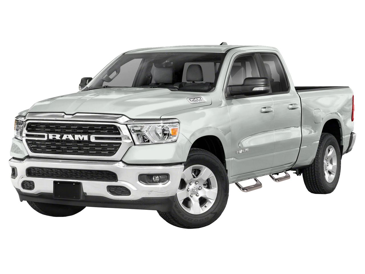 Carr F-150 Super Hoop Side Step; Polished 124032-1 (97-14 F-150) - Free ...