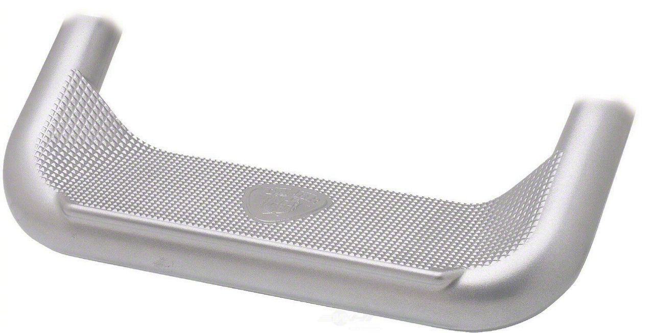 Carr F-150 Super Hoop Side Steps; Titanium Silver; Pair 124034 (97-14 F ...