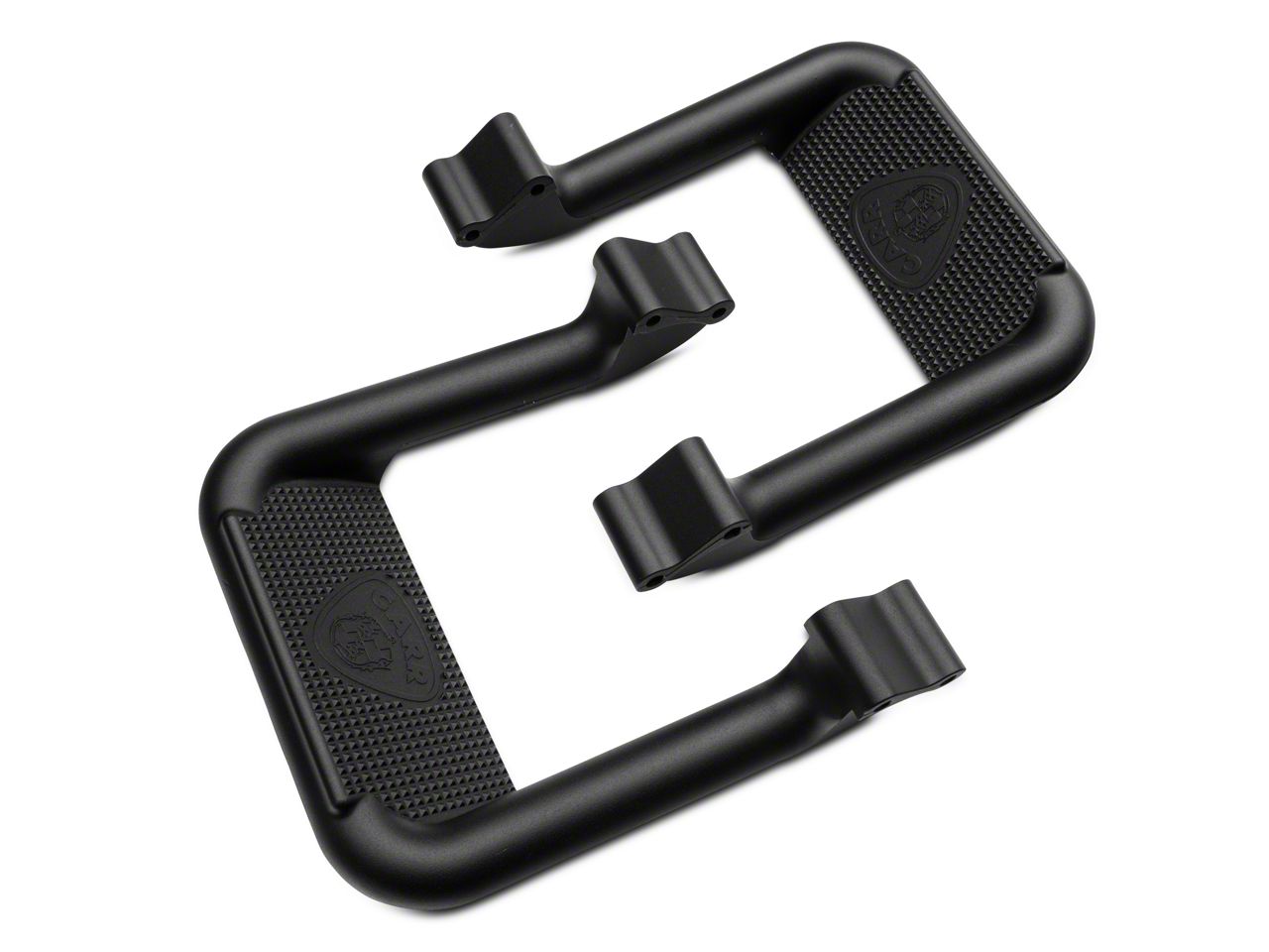 Carr F-150 Hoop II Side Steps; Black; Pair 108221 (15-25 F-150) - Free ...