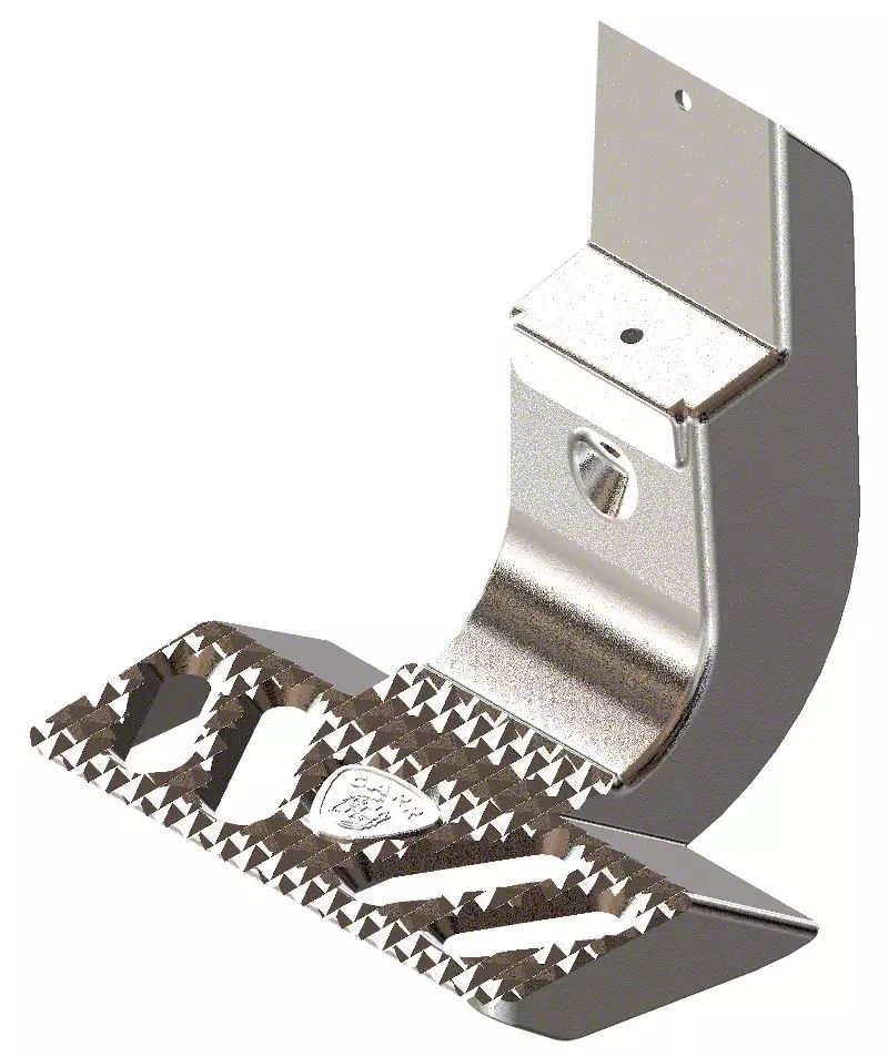 Silverado 1500 MAX No-Drill Side Step with LED Light; Black (19-26 ...