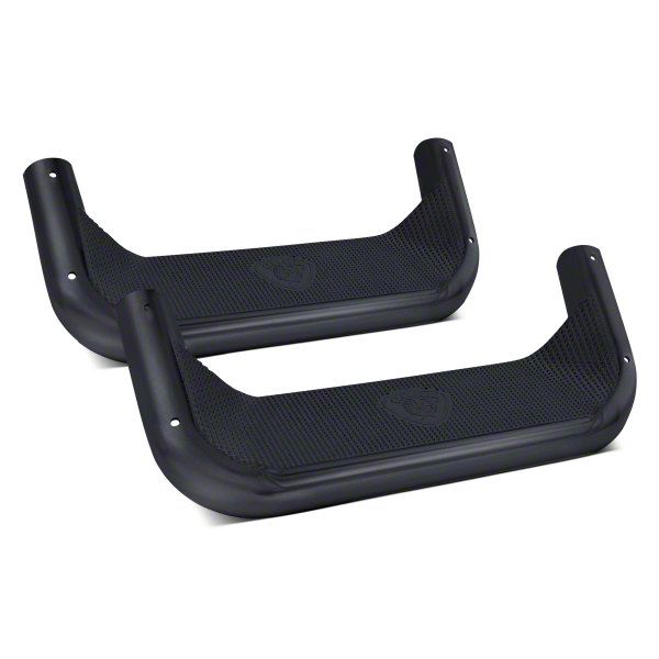 Silverado 3500 Super Hoop Steps; Black; Pair (20-26 Silverado 3500 HD ...