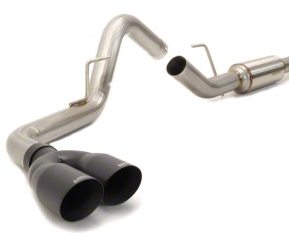 Carven Exhaust F-150 TR-Series Single Exhaust System with Ceramic Black ...