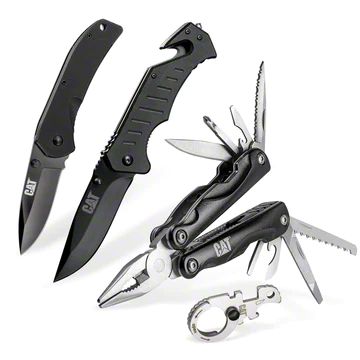 CAT Dakota Multi-Tool and Folding Pocket Knife Set 980103 (Universal ...