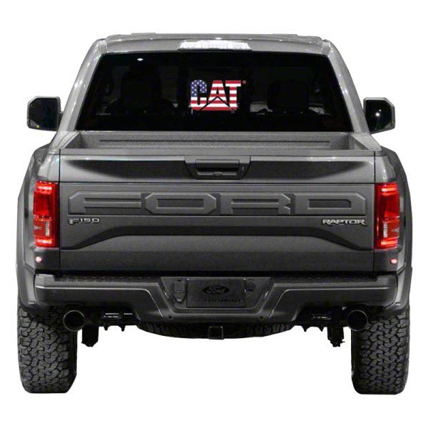 CAT Silverado 2500 10-Inch Vinyl Decal; American Flag CDAF10 (Universal ...