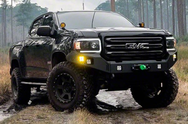 Chassis Unlimited Canyon Octane Series Winch Front Bumper; Black ...