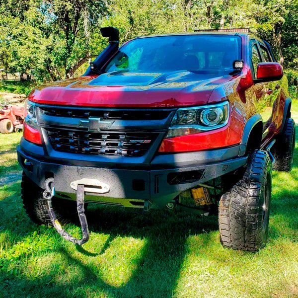 Chassis Unlimited Colorado Octane Series Winch Front Bumper; Black ...