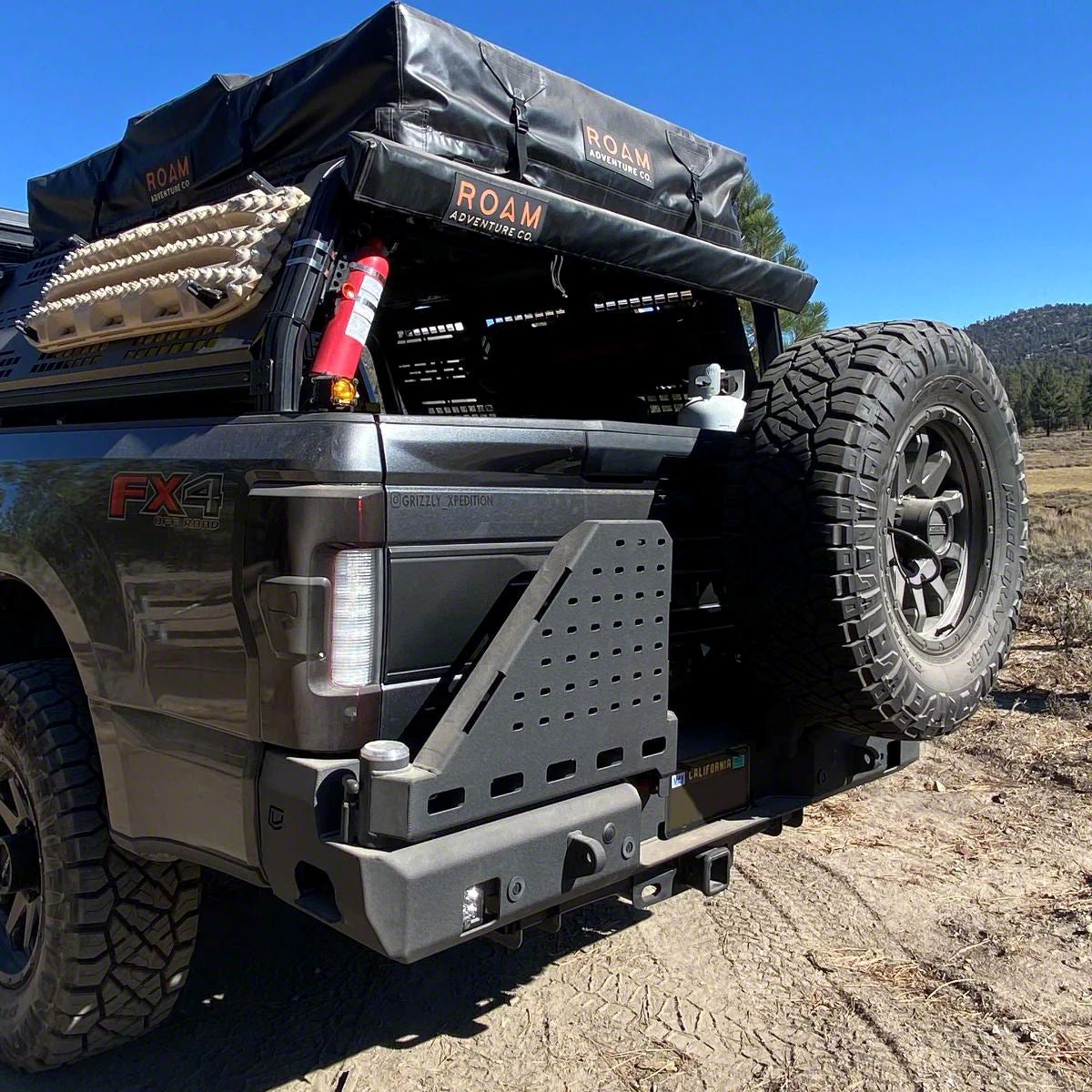 Chassis Unlimited F-250 Super Duty Octane Series Dual Swing Rear Bumper ...