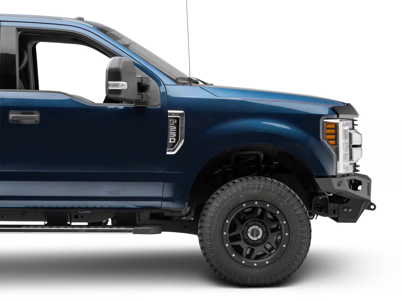 Chassis Unlimited F-250 Super Duty Octane Series Front Bumper; Black ...