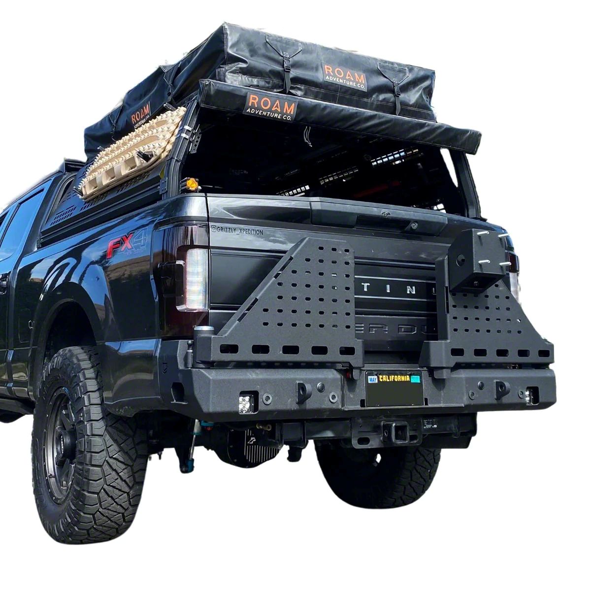 F-350 Super Duty Octane Series Dual Swing Rear Bumper; Pre-Drilled for ...
