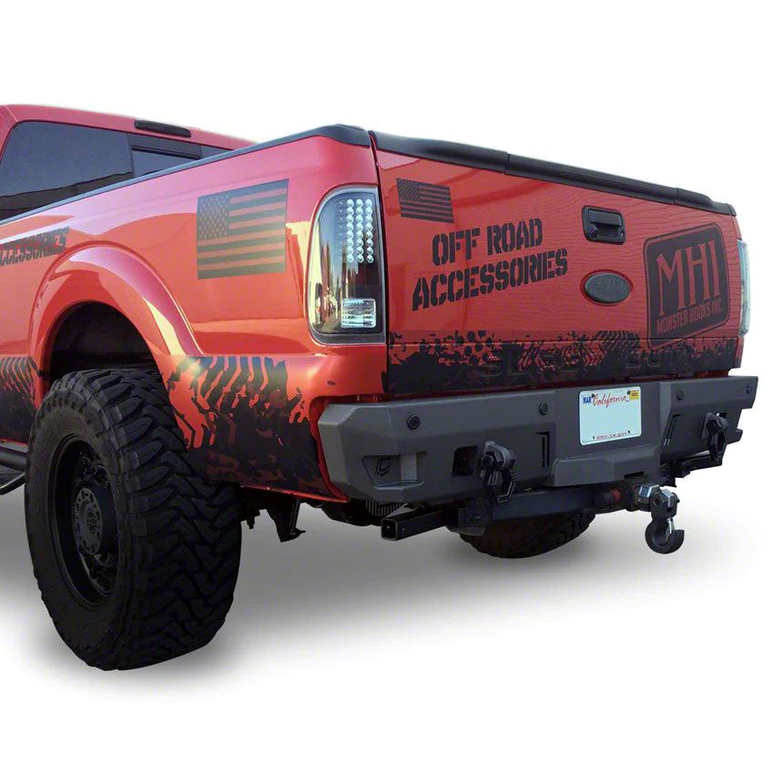 Chassis Unlimited F-350 Super Duty Octane Series Rear Bumper; Not Pre ...