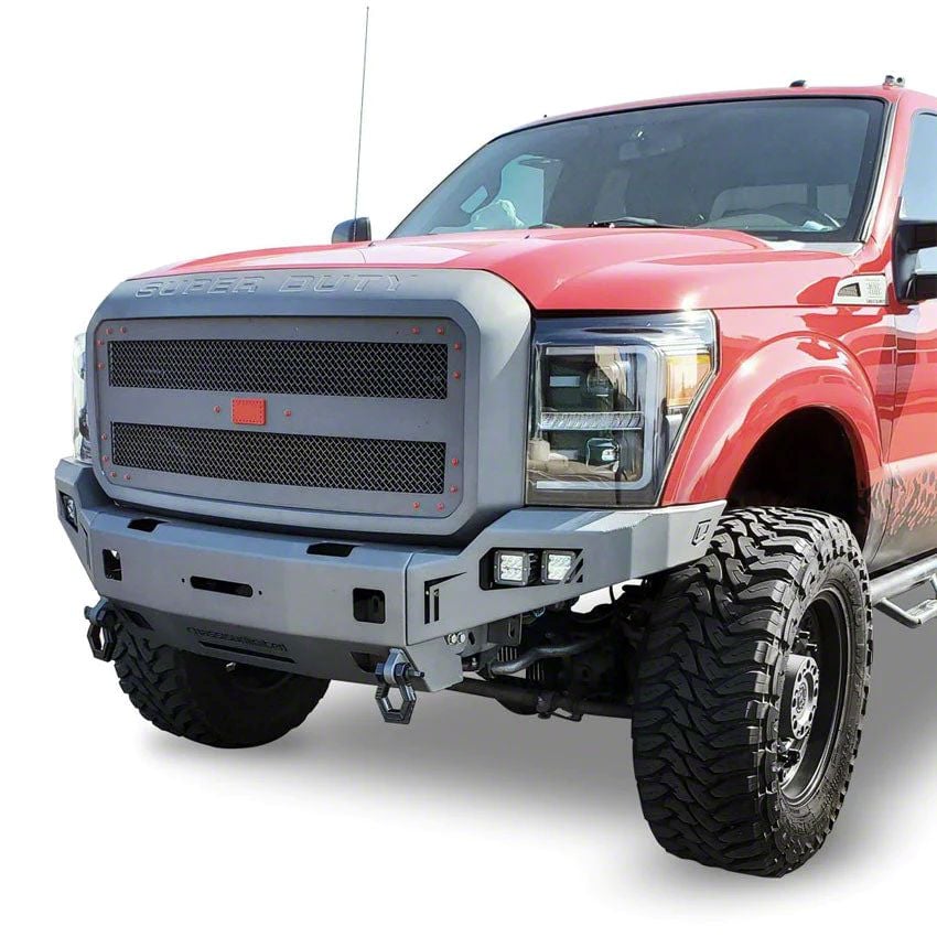 Chassis Unlimited F-350 Super Duty Octane Series Winch Front Bumper ...