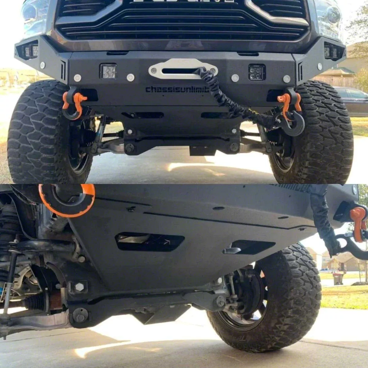 Chassis Unlimited RAM 1500 HD Skid Plate for Octane Series Front ...