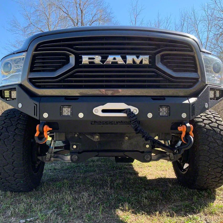 Chassis Unlimited RAM 1500 Octane Series Winch Front Bumper; Pre ...
