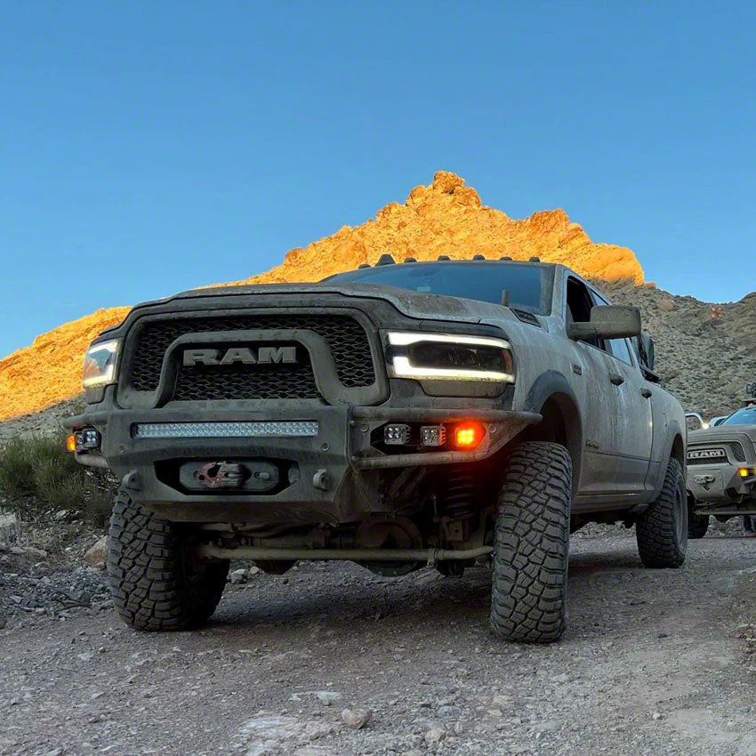 Chassis Unlimited RAM 2500 Diablo Series Winch Front Bumper; Black ...