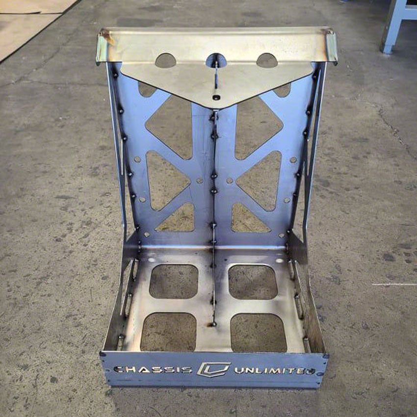 Chassis Unlimited RAM 2500 Dual Fuel/Water Can Mount for Swing Out ...