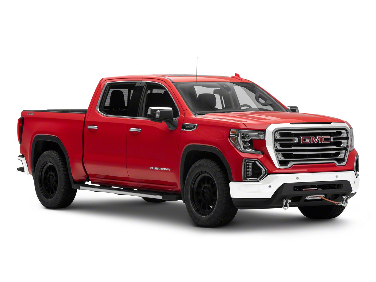 Chassis Unlimited Sierra 1500 Prolite Winch Front Bumper; Black ...