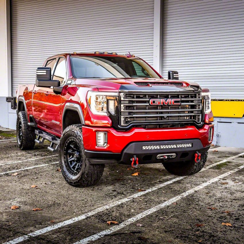 Chassis Unlimited Sierra 2500 Prolite Series Front Bumper; Black Textured CUB920691 (2024 Sierra ...