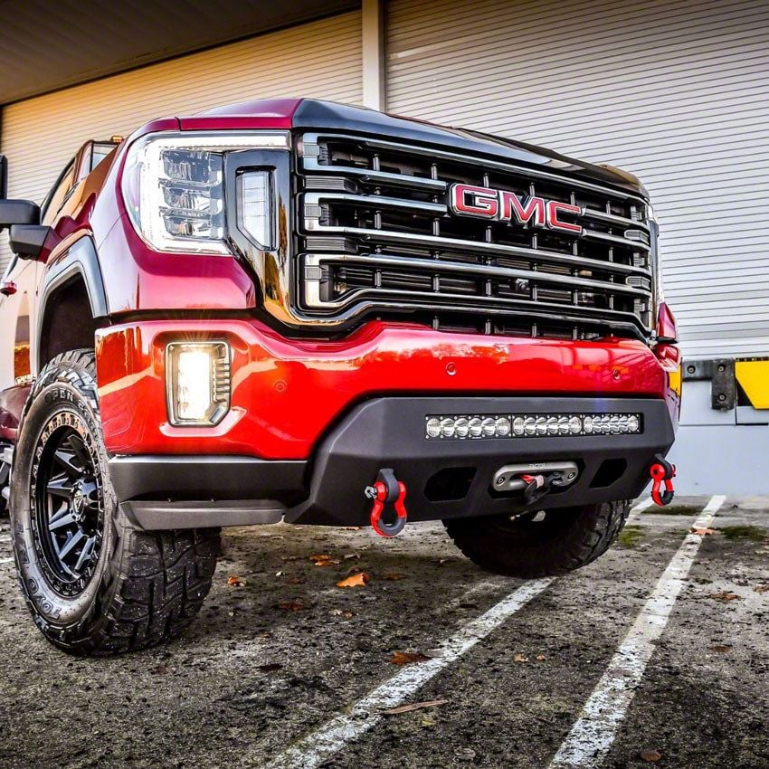 Chassis Unlimited Sierra 2500 Prolite Series Front Bumper; Black Textured CUB920691 (2024 Sierra ...