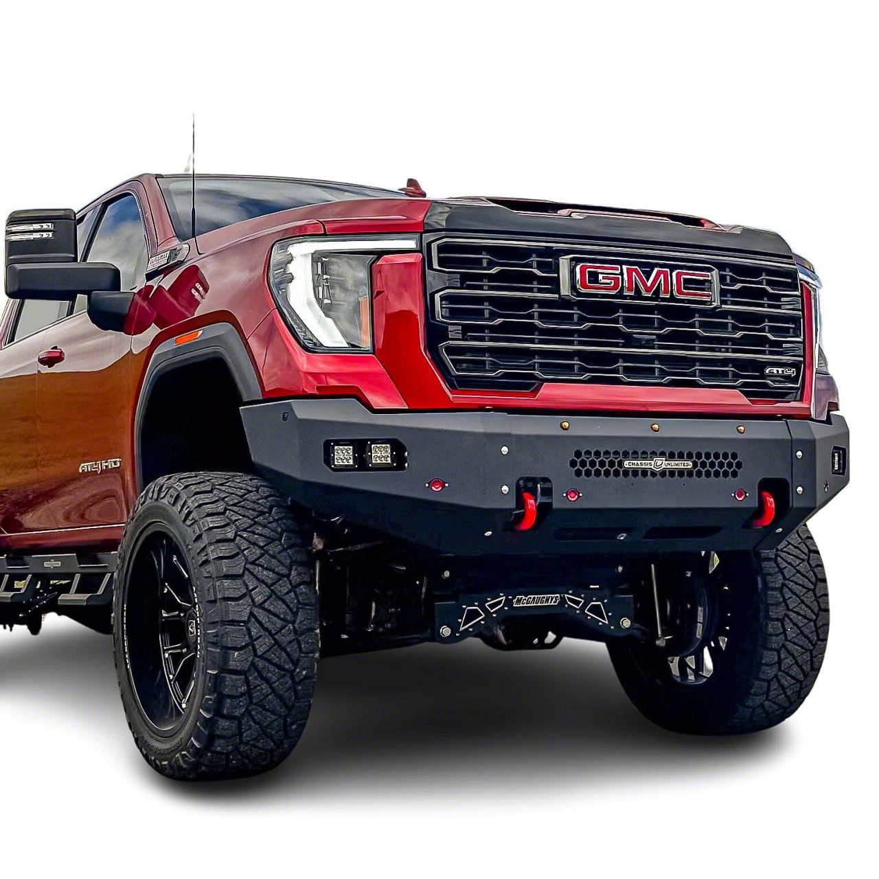 Sierra 3500 Fuel Series Front Bumper; Textured Black (24-26 Sierra 3500 ...