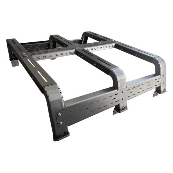 Chassis Unlimited Silverado 1500 Thorax Overland Bed Rack System; 18 ...