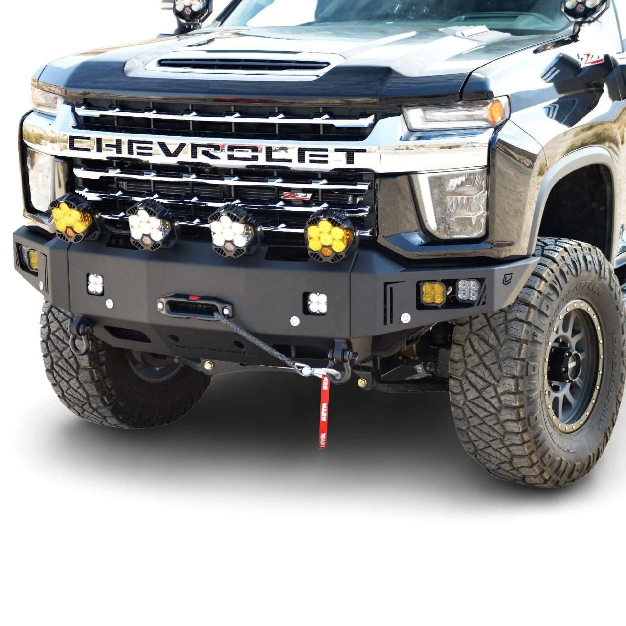 Chassis Unlimited Silverado 2500 Octane Series Winch Front Bumper; Pre ...