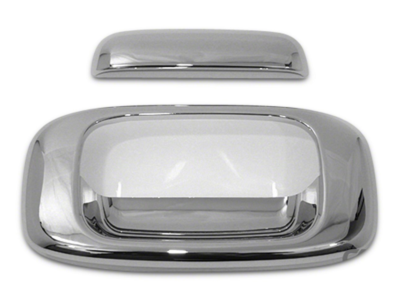 Silverado 1500 Tailgate Handle Cover; Chrome (99-06 Silverado 1500)