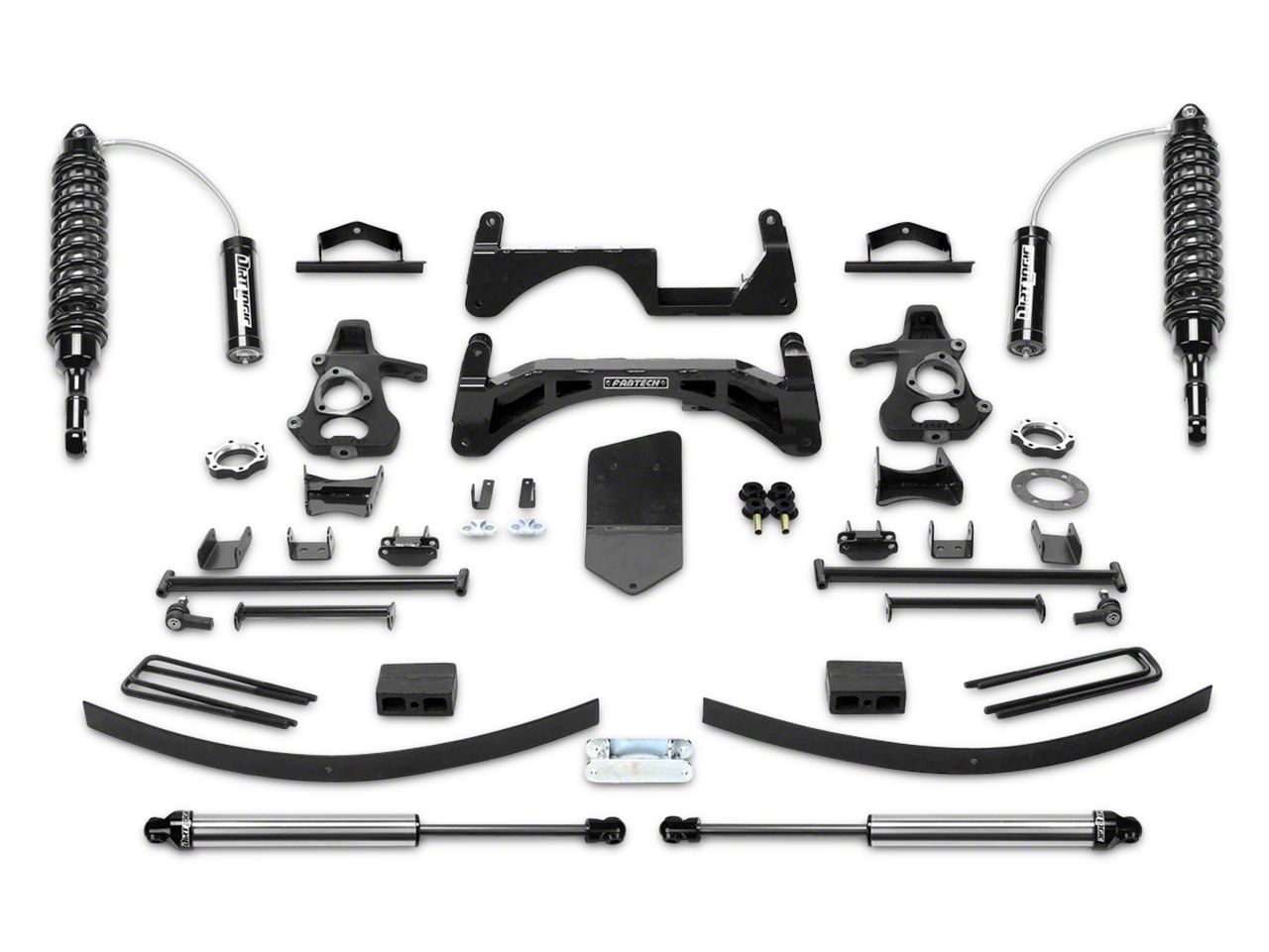 Fabtech Silverado 6 in. Performance Lift System w/ Dirt Logic 2.5 ...