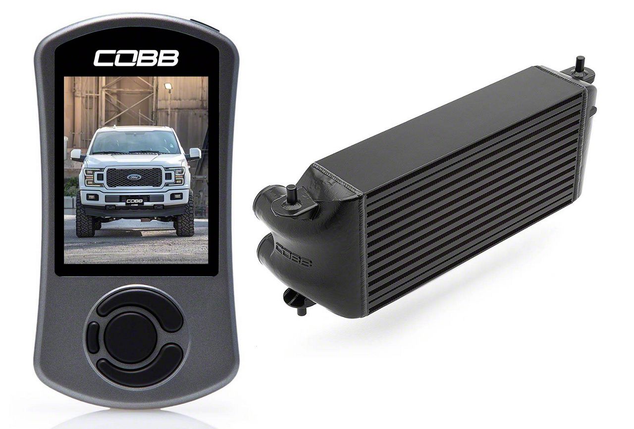 Cobb F-150 Stage 2 Power Package; Black FOR0080S20BK (18-20 2.7L ...
