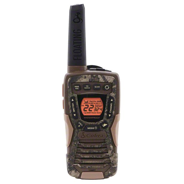 Cobra RAM 1500 Floating Waterproof Walkie Talkies; TrueTimber Strata; 2 ...