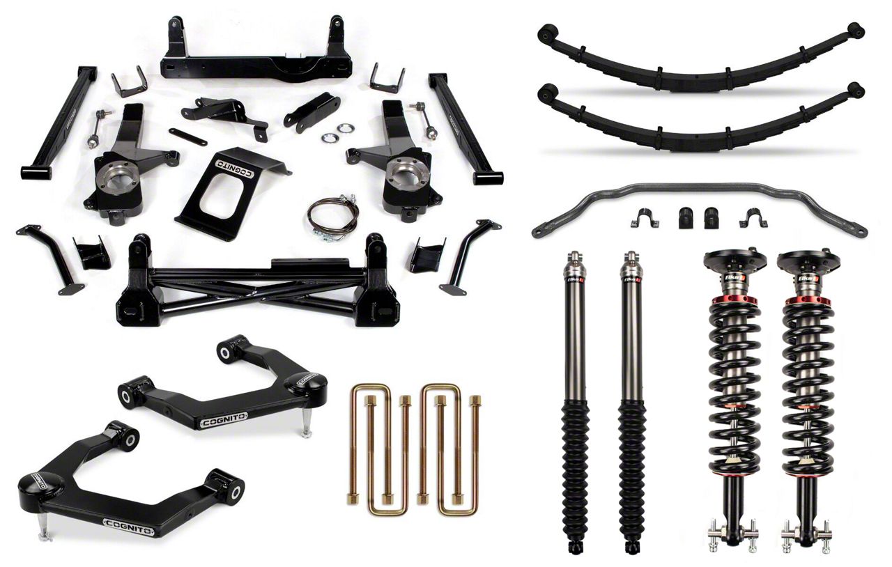 Cognito Motorsports Sierra 1500 8-Inch Performance Lift Kit with Elka 2 ...
