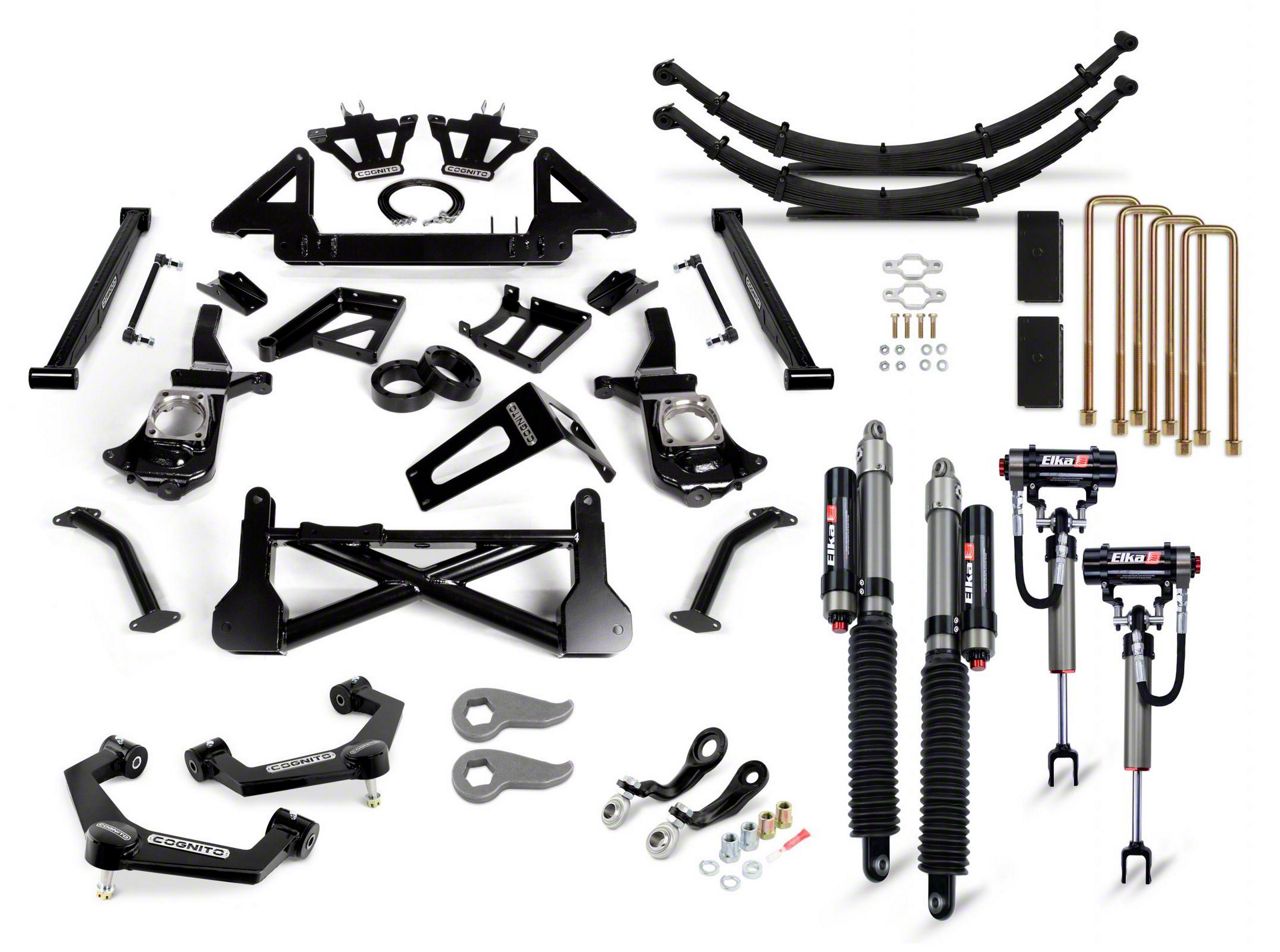 Cognito Motorsports Sierra 2500 12-Inch Elite Lift Kit with Elka 2.5 ...