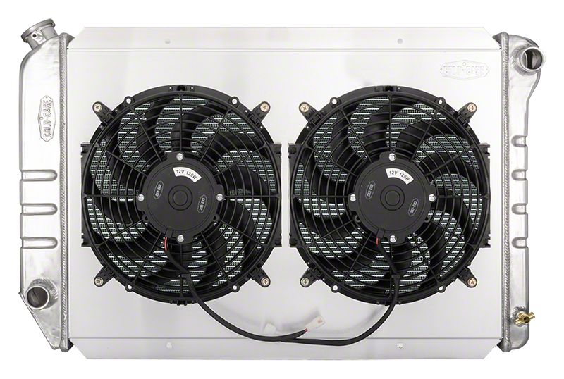 COLD-CASE Radiators F-150 Aluminum Performance Radiator with Dual 12 ...