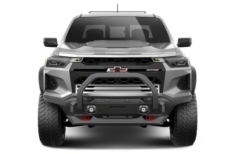 Colorado Aeroskin Hood Protector; Chrome (23-25 Colorado ZR2) - Free ...